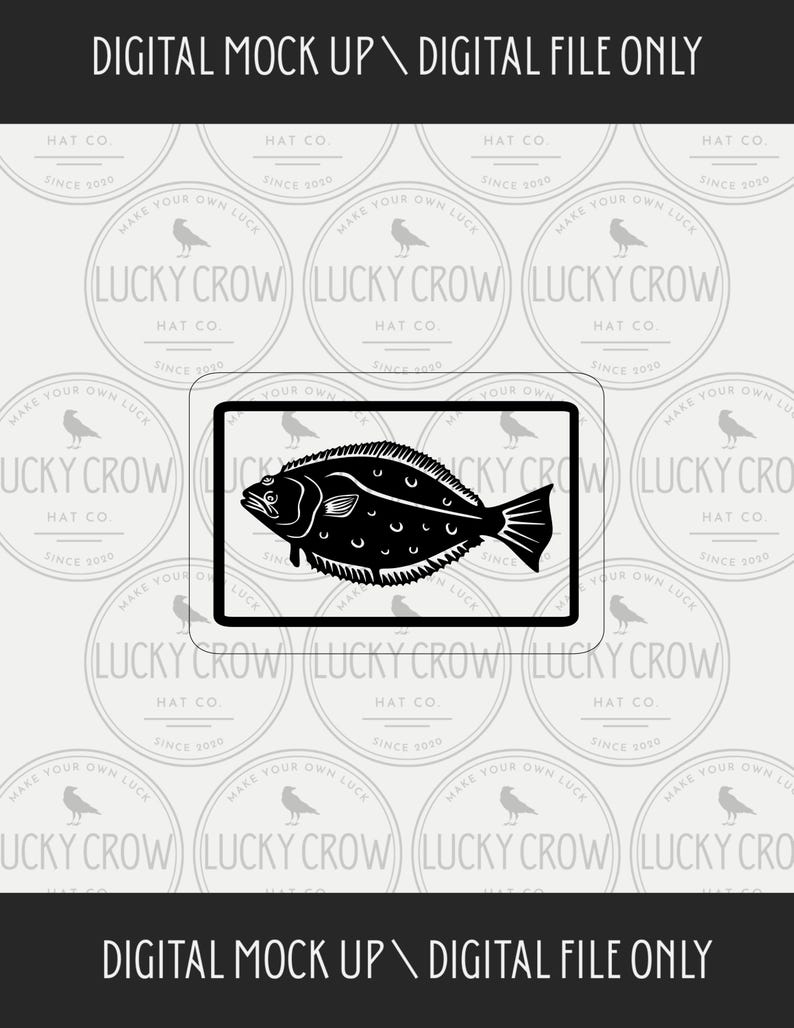 FLOUNDER, SURF FISHING Svg, Dxf, Laser Cut Files, Engraving Files ...