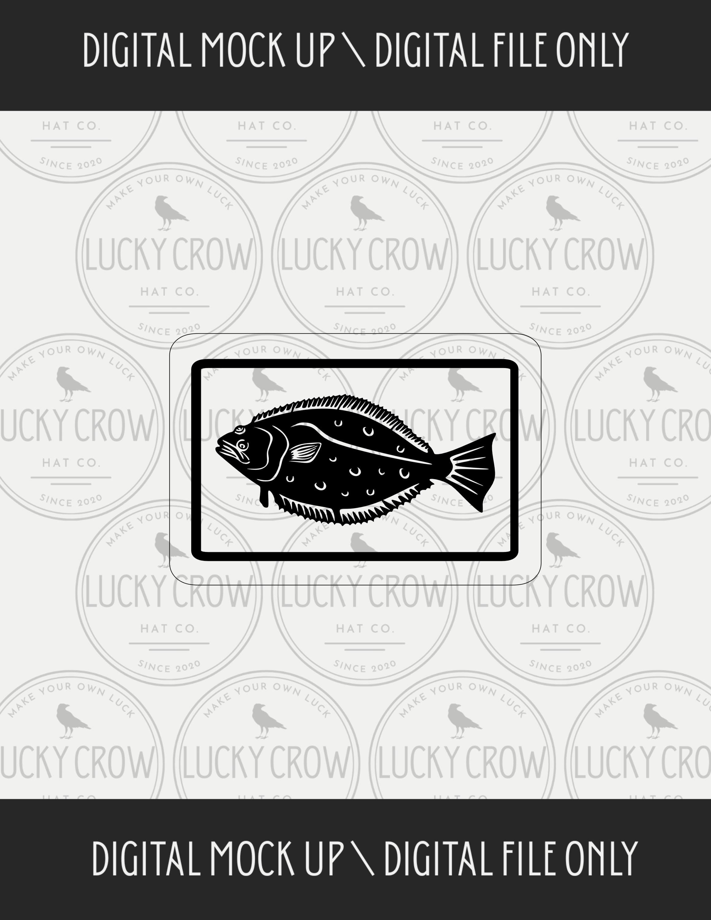 FLOUNDER, SURF FISHING Svg, Dxf, Laser Cut Files, Engraving Files ...
