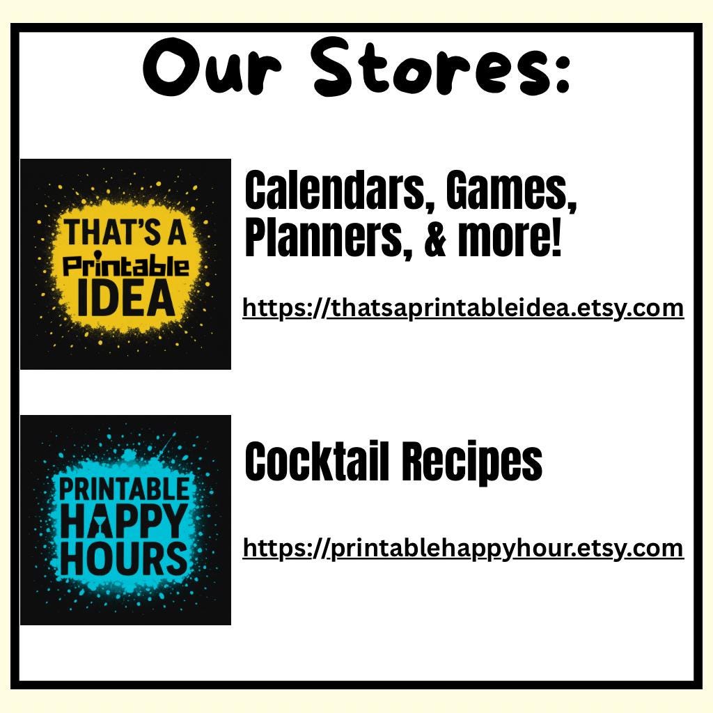 Winter Cocktail Recipe Cards: Printable Drink Guide (edit in Canva, PDF ...