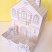 3D Paper House Template: Color, Cut & Assemble DIY Craft (PDF Download ...