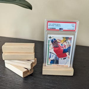 Wooden Psa Card Holder - Etsy