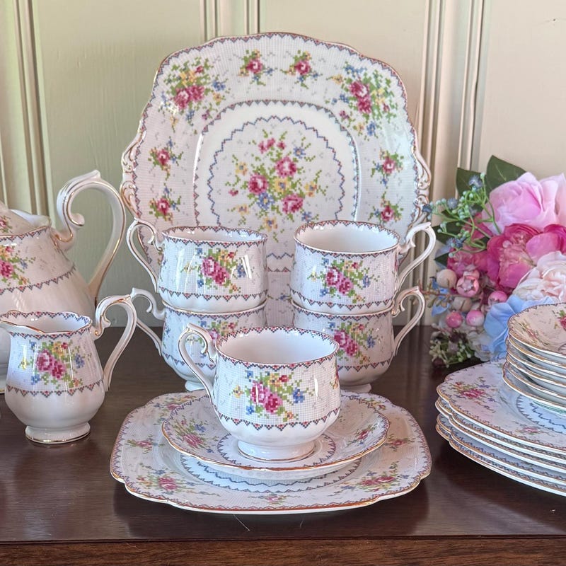 Royal Albert Tea Set - Etsy
