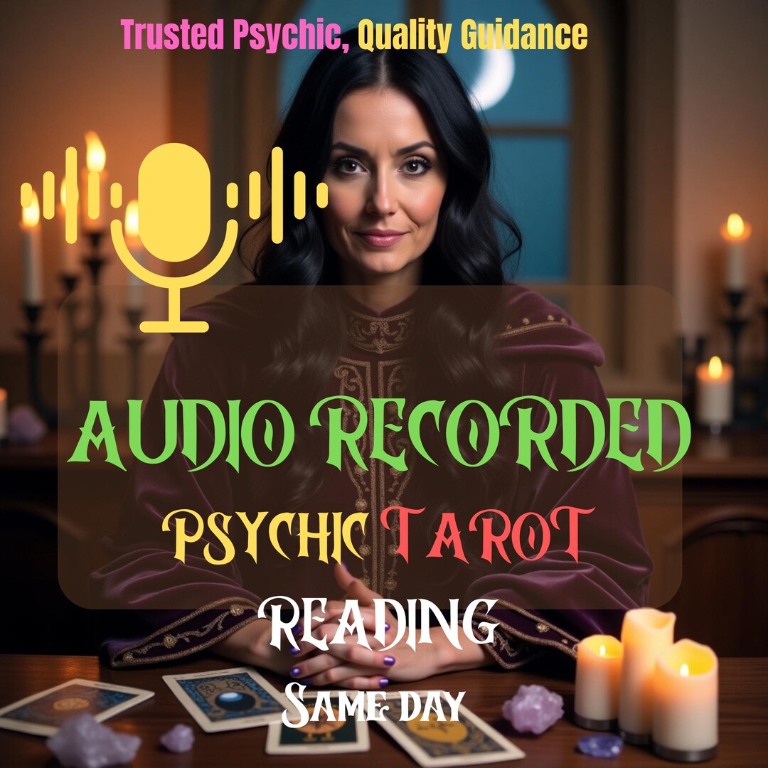 Audio-only Psychic Tarot Reading – Personalized Voice Recording ...