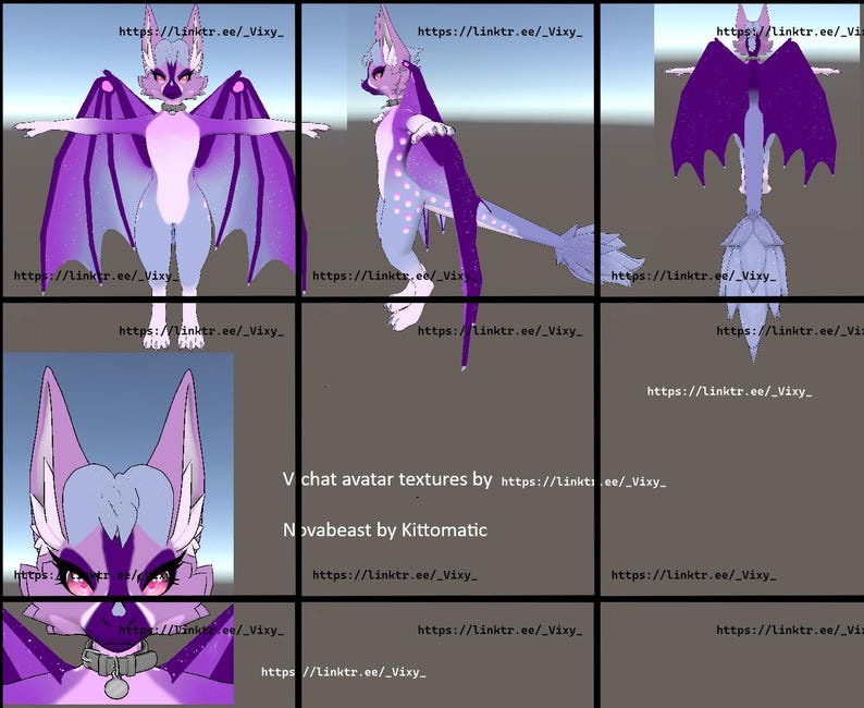 Vrchat Avatar Retextures! (read Description Before Buying!) - Etsy