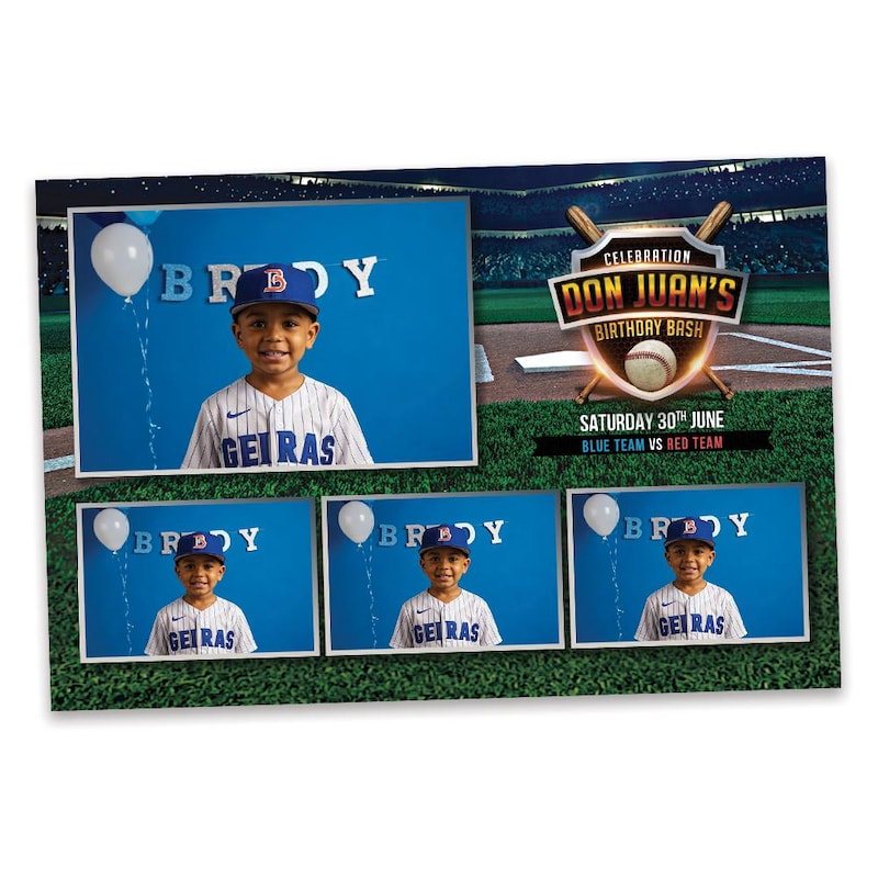 Baseball Photo Booth - Etsy