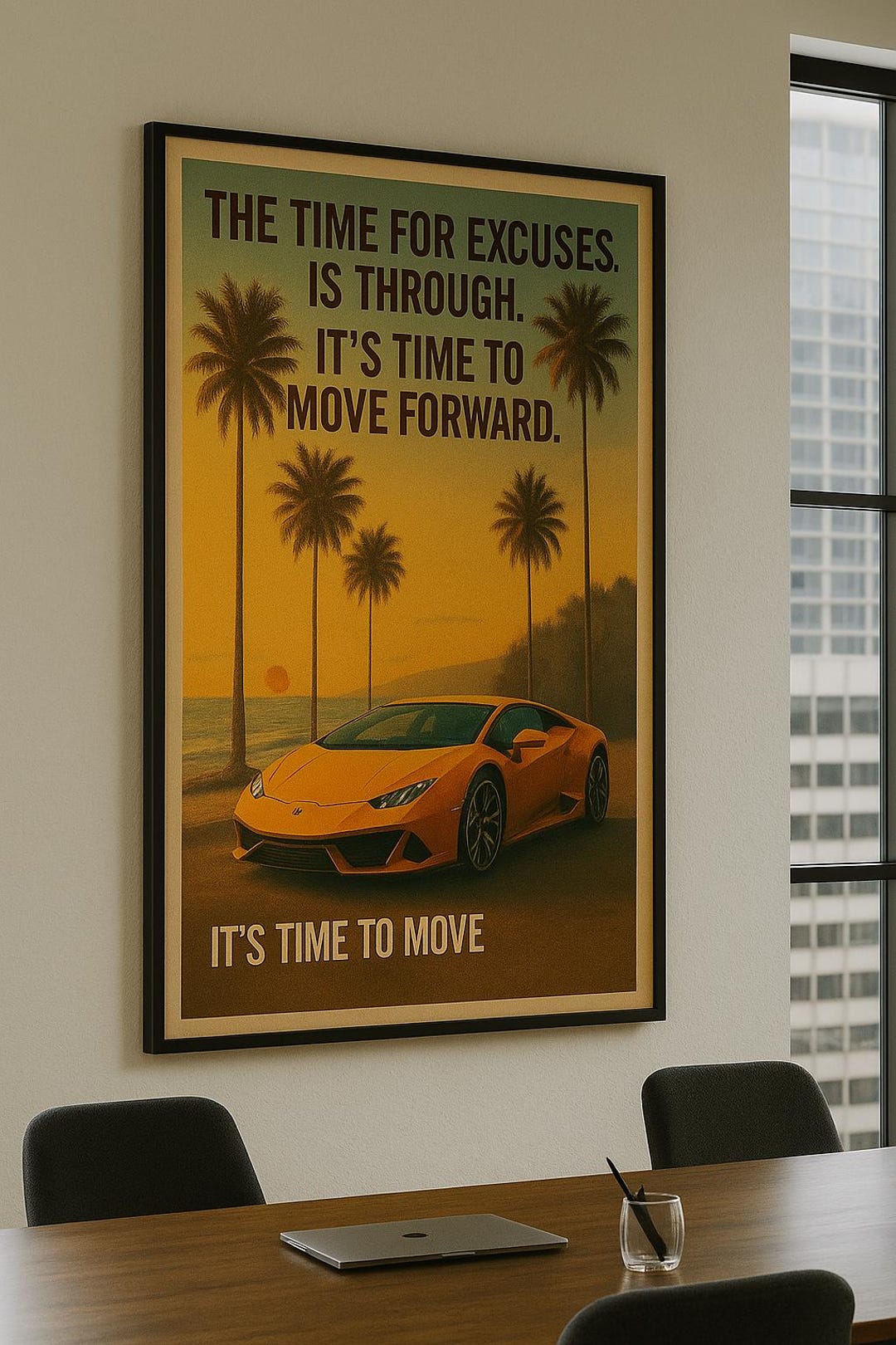 It’s Time to Move. Motivation 8x10 Poster - Etsy