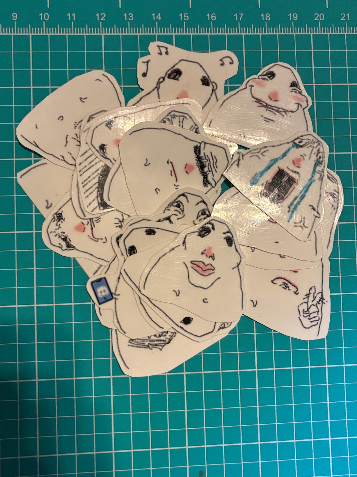 Hamster Meme by Almarts27 Glossy (waterproof) Stickers VERSION 1 - Etsy