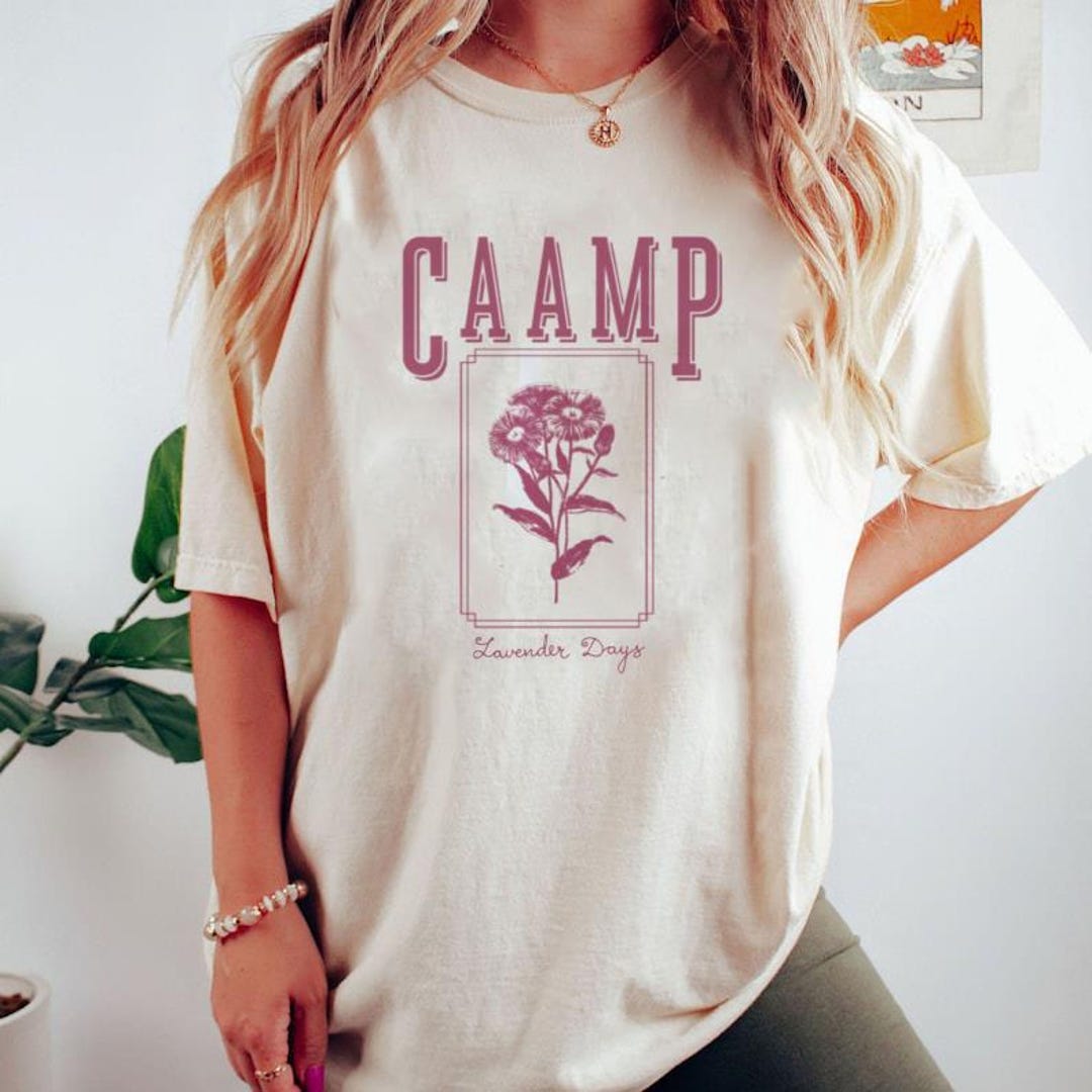 CAAMP LAVENDER GIRLS Tour Shirt - Etsy