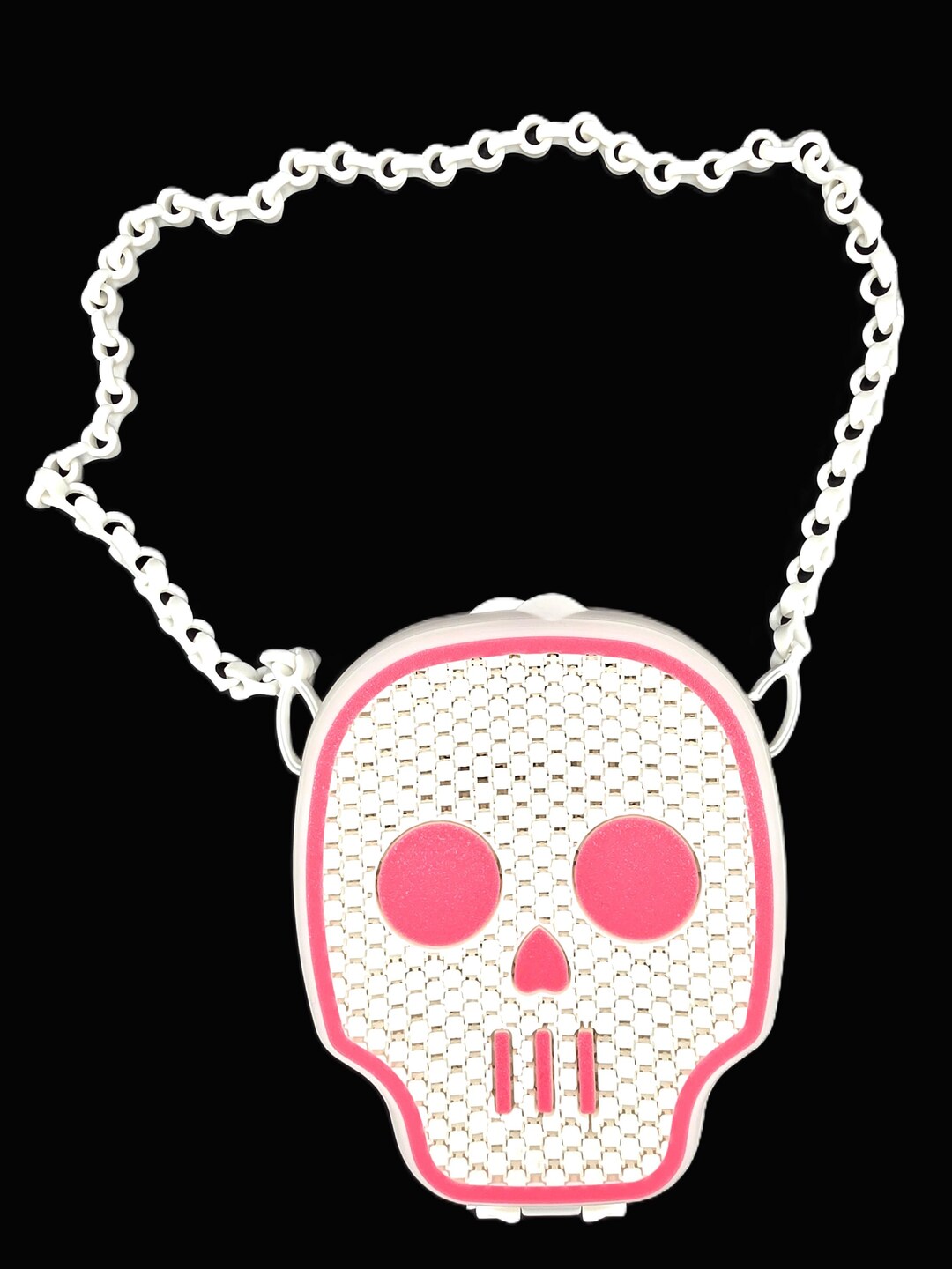 3D Printed Magnetic Close Skull Shaped Purse With Straps - Etsy