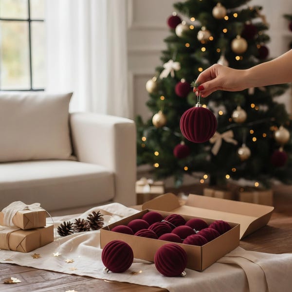 Christmas Baubles Wine - Etsy