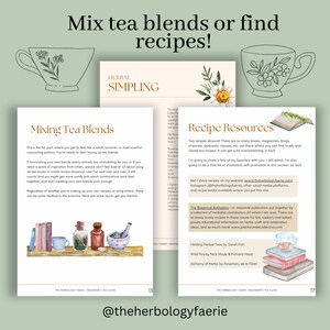 Beginner’s Tea Guide | Ebook PDF | by the Herbology Faerie | Digital ...