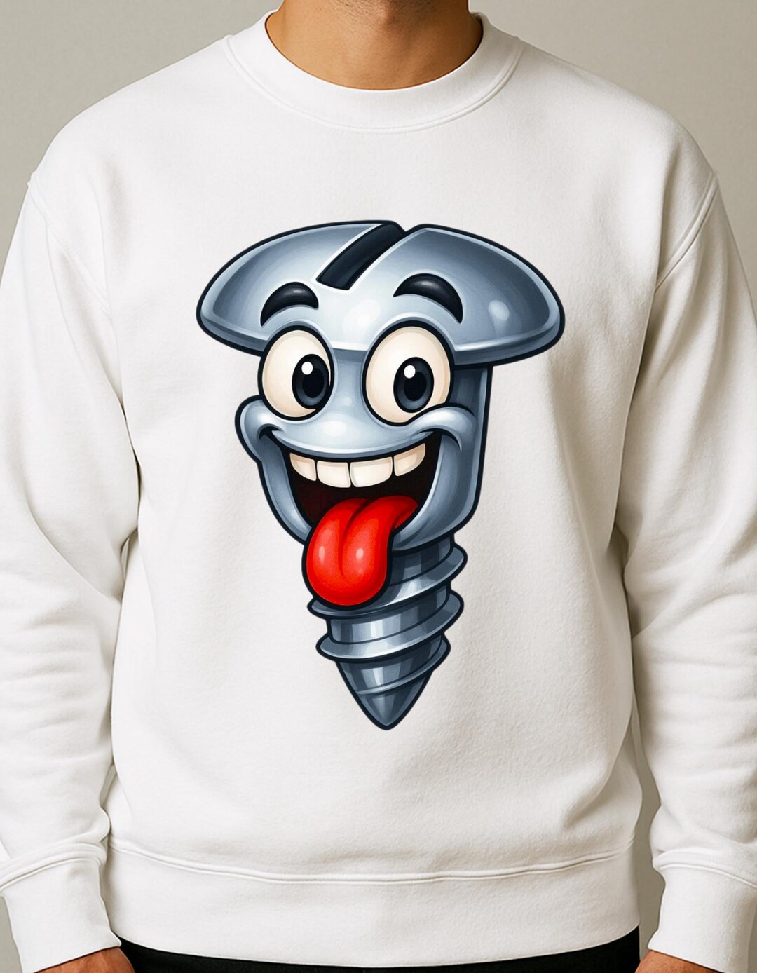 Funny Screw Mascot PNG: Comic Hardware Clipart (300 DPI) - Etsy