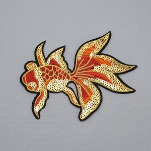 Fish Patch Iron Sew On Embroidered Badge Embroidery