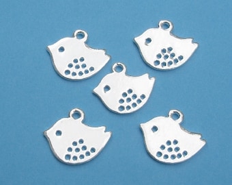 Sparrow Bird Charm | Etsy