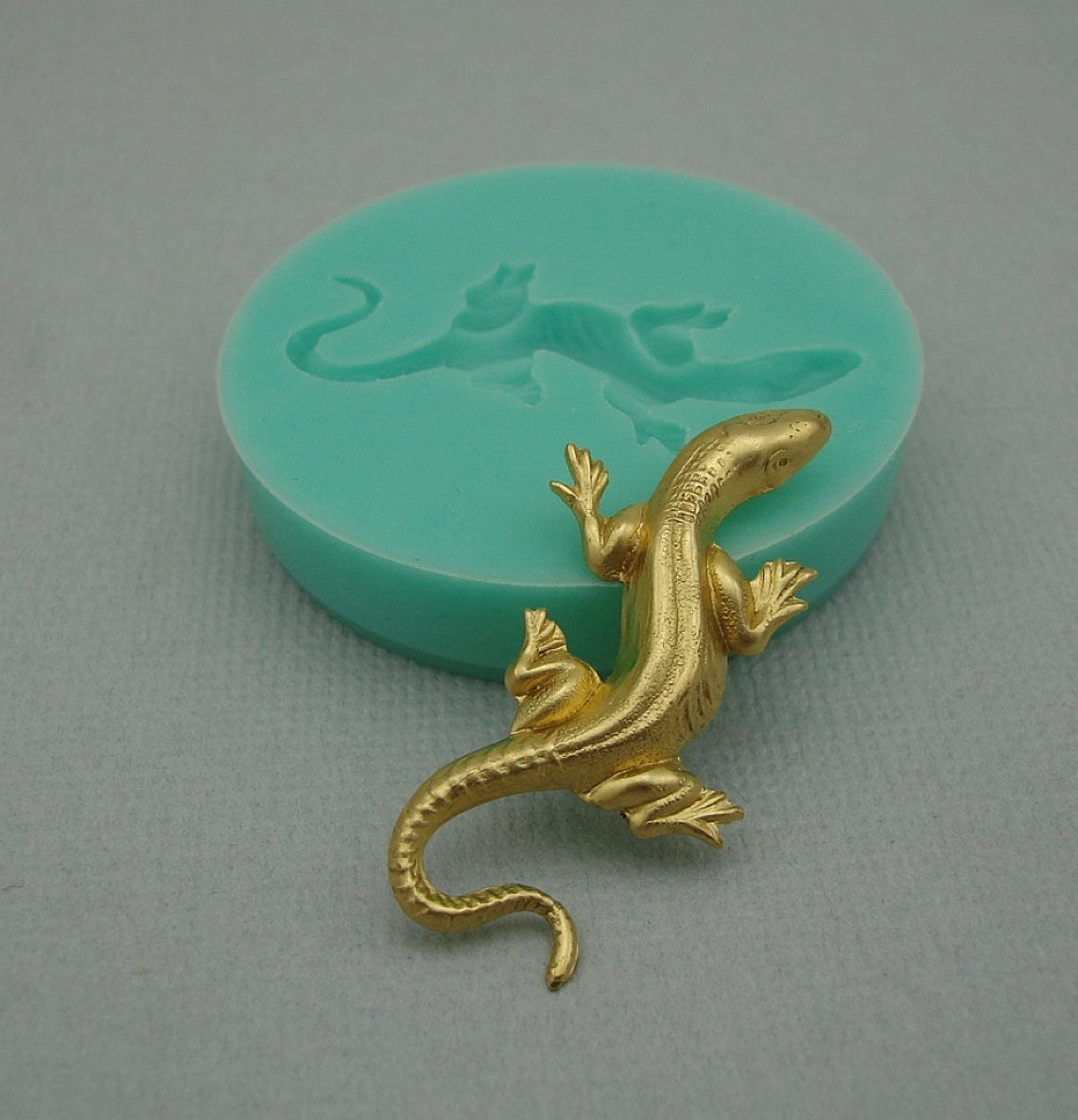 Small Lizard Silicon Mold Flexible Silicone Mould for Crafts, Jewelry ...