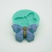 Silicone Mold Turquoise Butterfly Flexible for Crafts, Jewelry, Resin ...