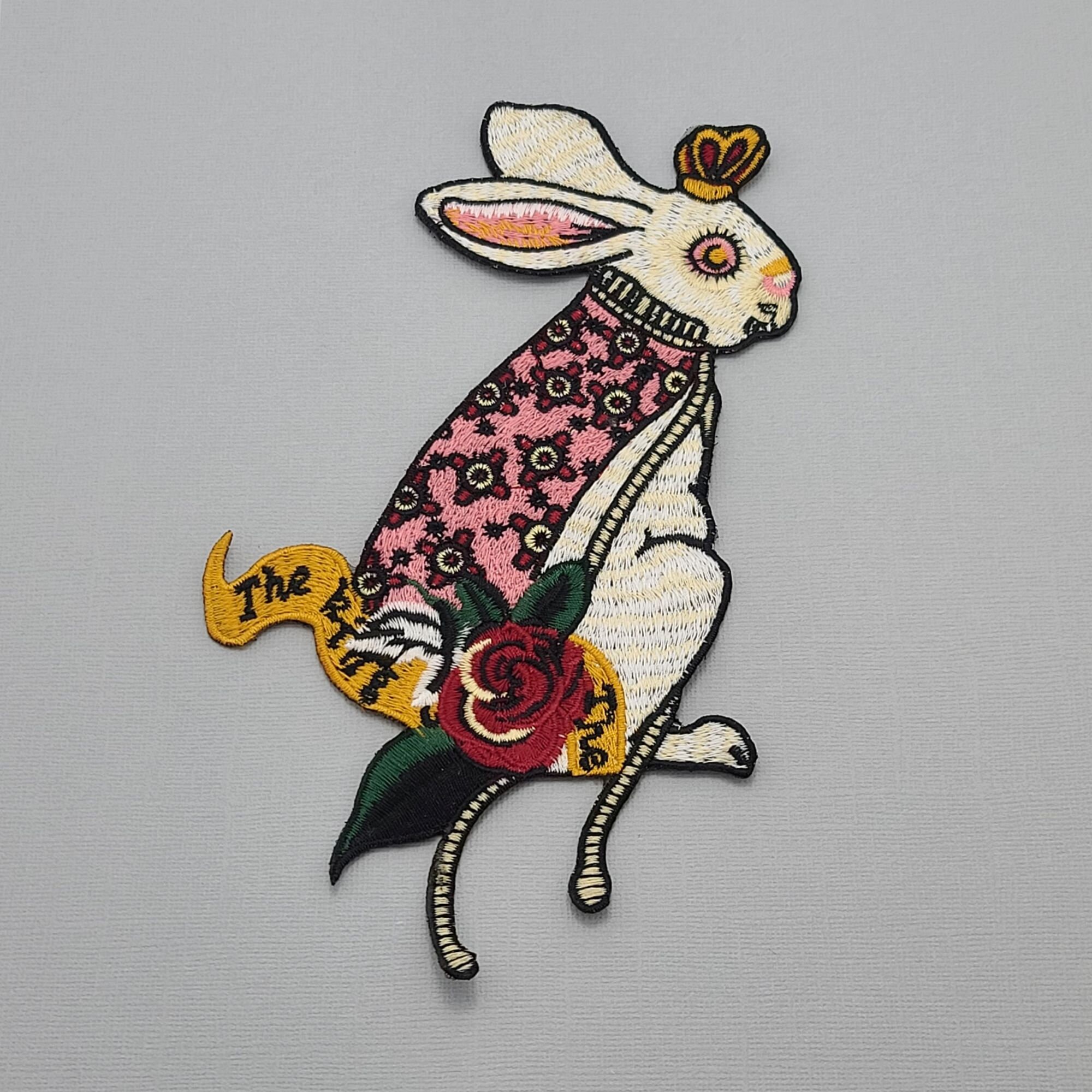 Cute Bunny Embroidery Sew on Applique Patches DIY Sewing Patch for ...