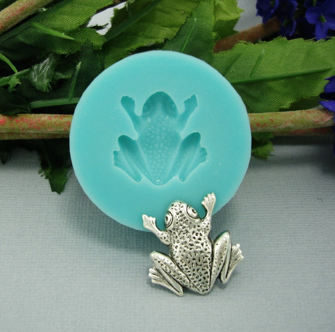 Frog Silicone Mold Flexible Silicone Mould for Crafts, Jewelry, Resin ...