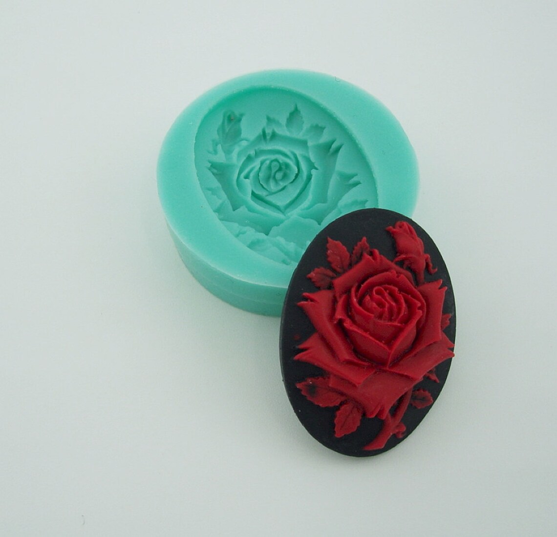 Silicone Mold Rose Flower Flexible for Crafts Jewelry Resin - Etsy