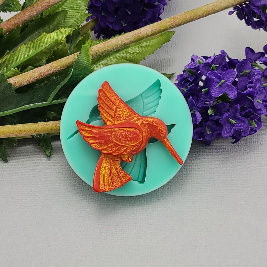 Hummingbird Silicon Mold Flexible , Jewelry, Resin, Scrapbooking ...