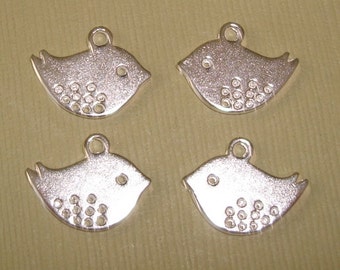 Sparrow Bird Charm | Etsy