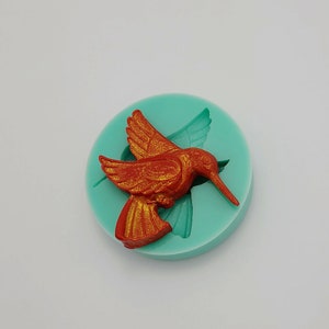 Hummingbird Silicon Mold Flexible , Jewelry, Resin, Scrapbooking ...