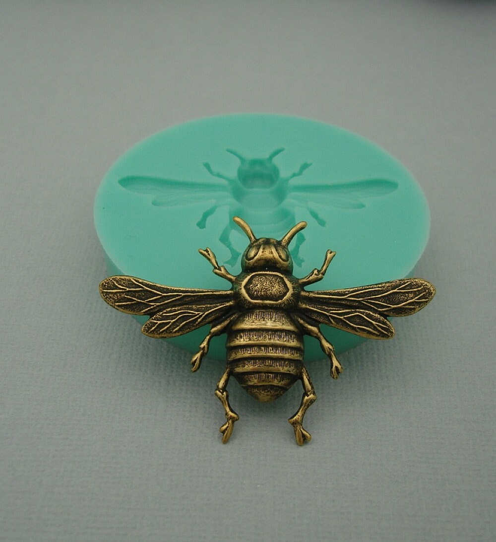 Bee Silicon Mold Flexible Silicone Mould for Crafts Jewelry - Etsy Hong ...