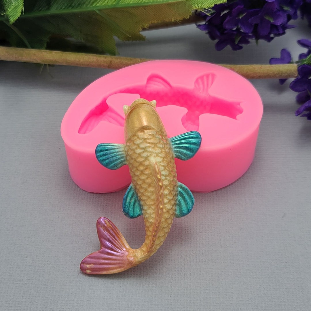 Silicone Mold Fish Fondant Molds, for DIY Cake Decoration, Chocolate ...