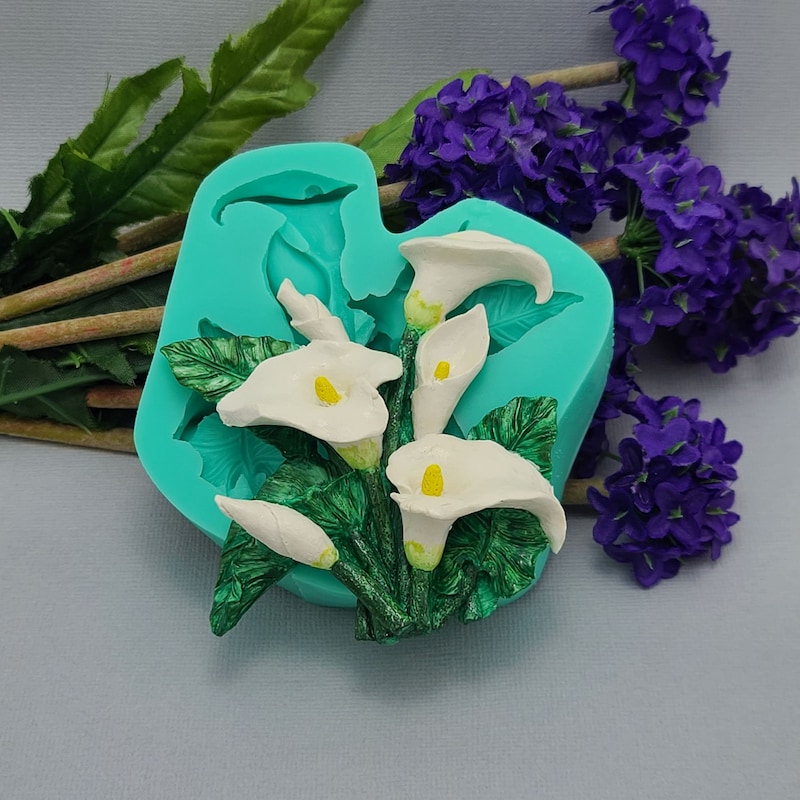 Lily Flowers Mold - Etsy