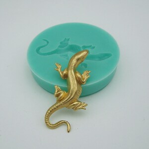 Small Lizard Silicon Mold Flexible Silicone Mould for Crafts, Jewelry ...