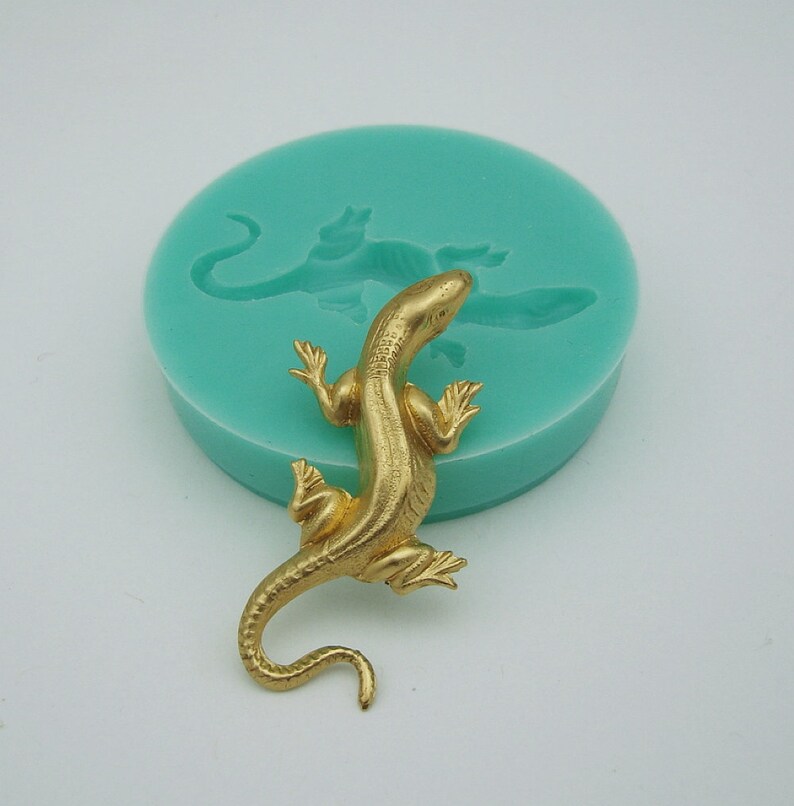 Small Lizard Silicon Mold Flexible Silicone Mould for Crafts | Etsy