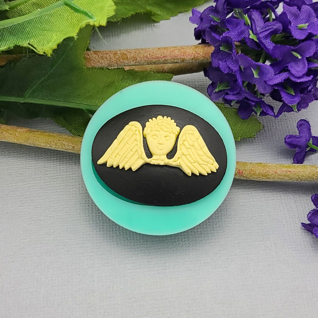 Silicon Mold Angel Flexible for Crafts, Jewelry, Resin, Scrapbooking ...