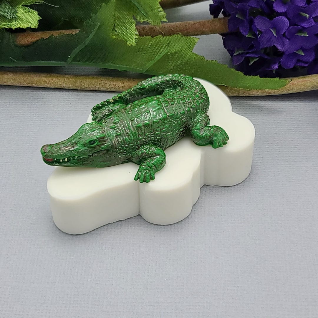 Silicone Mold Crocodile Flexible for Crafts, Jewelry, Resin ...