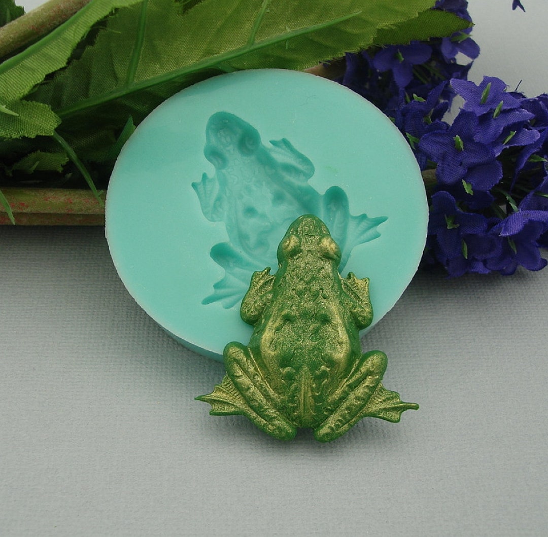 Silicone Mold Large Frog Flexible for Crafts, Jewelry, Resin ...