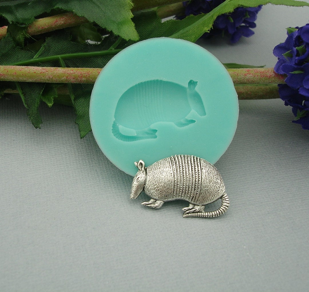 Silicone Mold Armadillo Flexible for Crafts, Jewelry, Resin ...