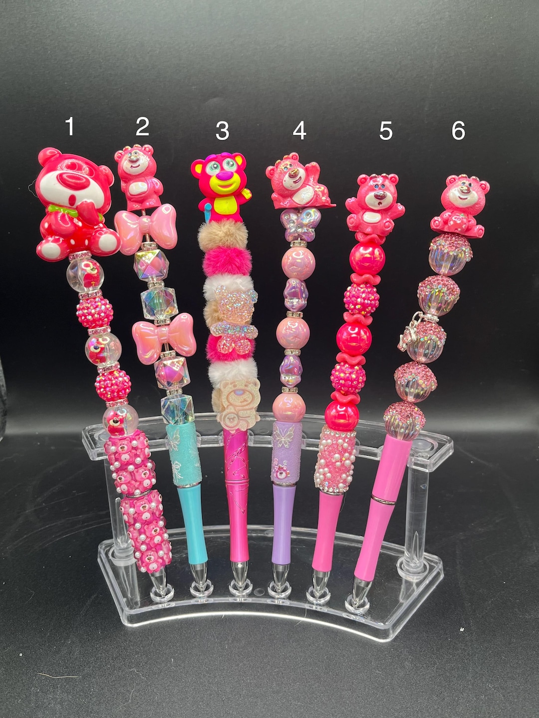 Lotso Toystory Beaded Pens - Etsy