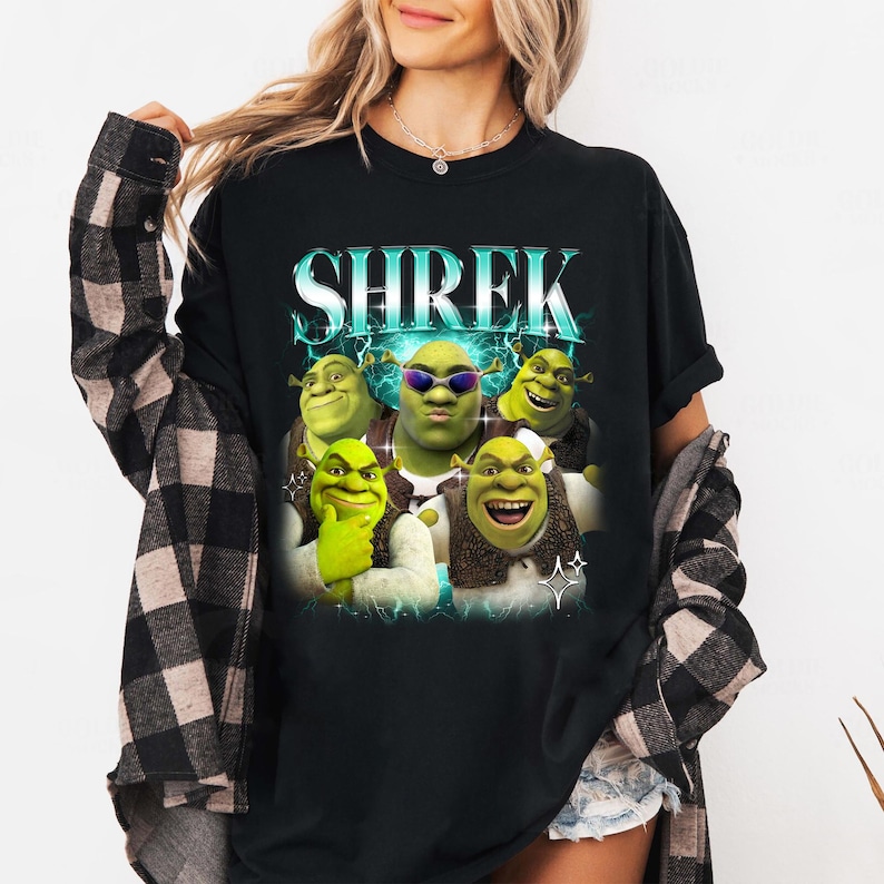 Funny Shrek Meme Shirt: Unisex Graphic Tee, Gift for Fans - Etsy