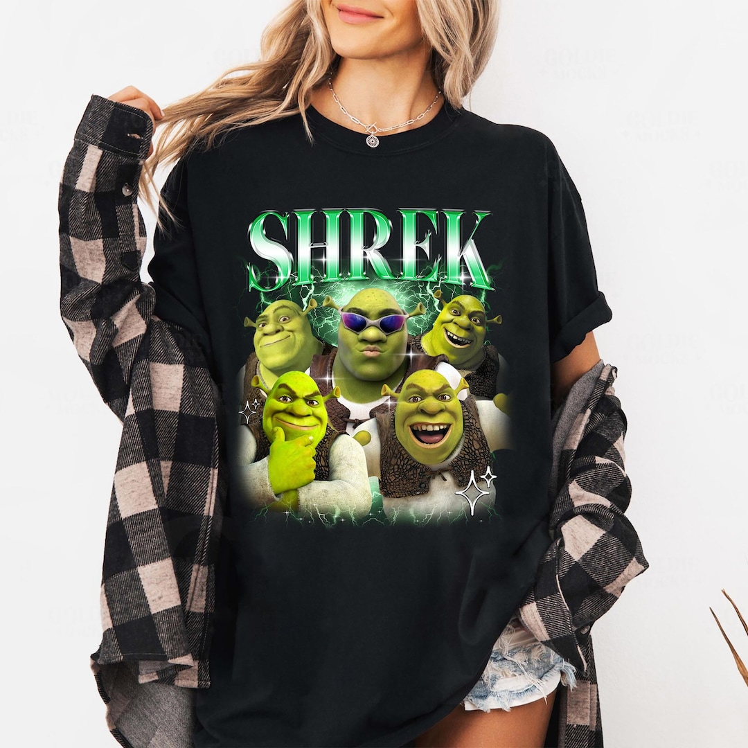 Funny Shrek Meme Shirt: Unisex Graphic Tee, Gift for Fans - Etsy