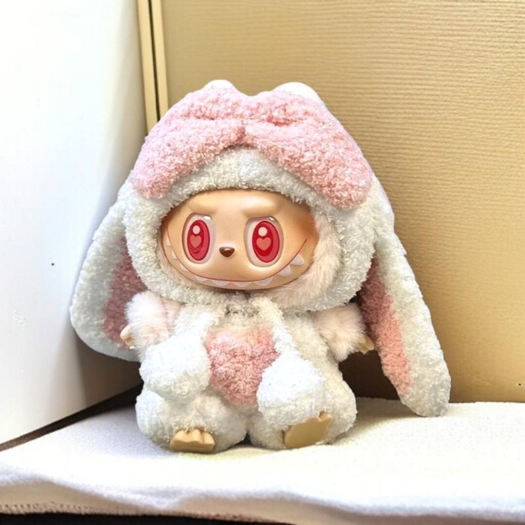 Doll Kawaii Bunny Outfit Set | Lop-eared Rabbit Costume for 17cm Lab ...