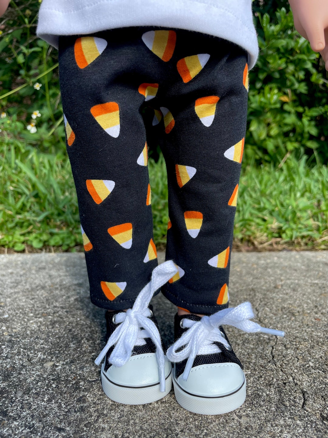 Halloween Candy Corn 18 Inch Doll Leggings - Etsy