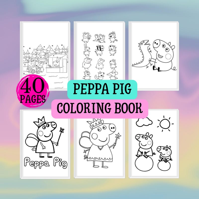 Older Kids Coloring Pages - Etsy UK