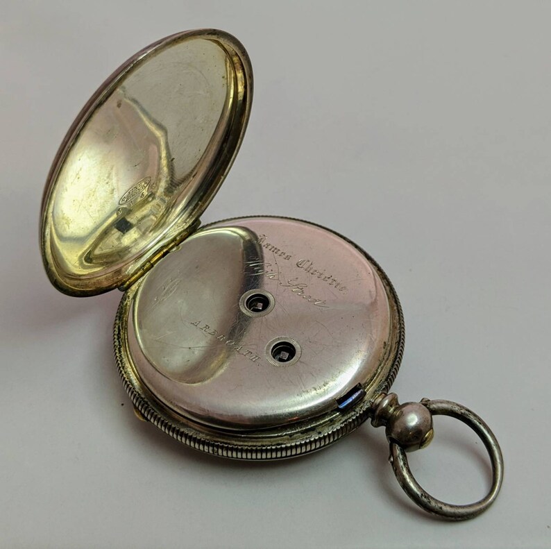James Christie Geneve Pocket Watch Cylinder Escapement - Etsy