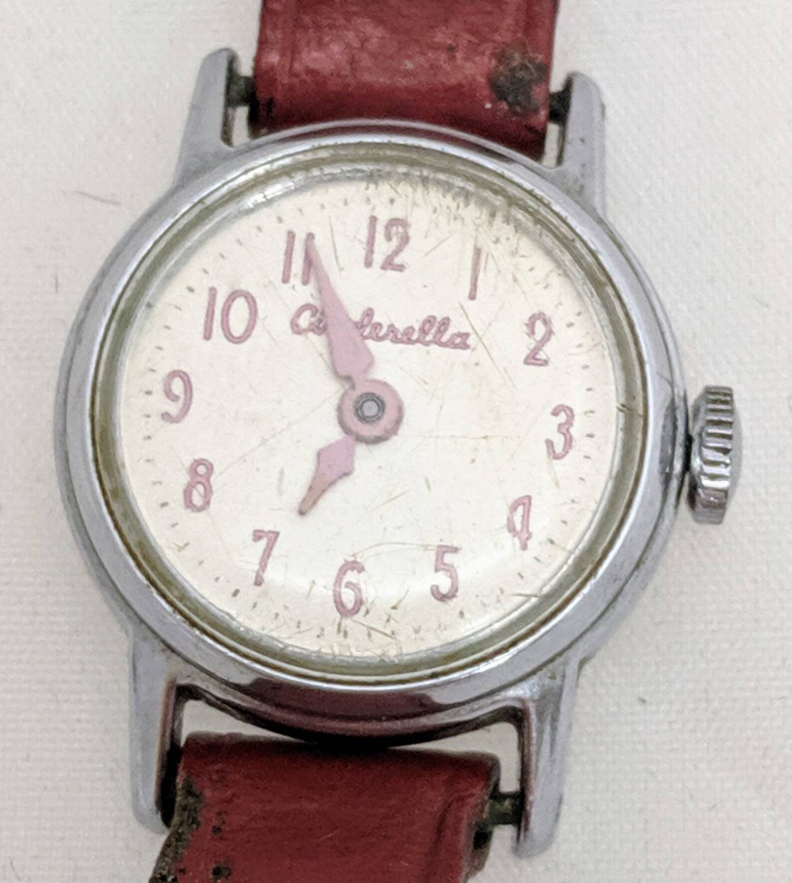 Vintage 1960's Cinderella Watch With VTG Leather Band Sets - Etsy