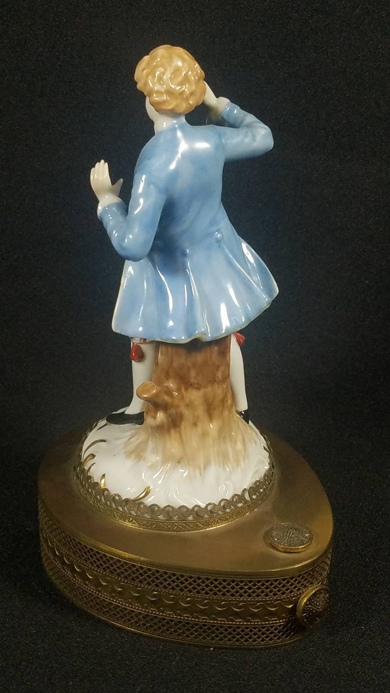 Antique 19th Century Paris France Samson Hand Painted Porcelain Man and ...