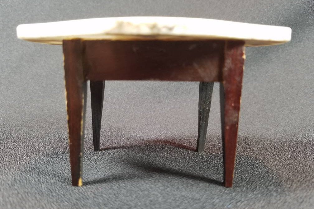 Antique German Boule Walterhausen Biedermeier Dollhouse Dining Room ...