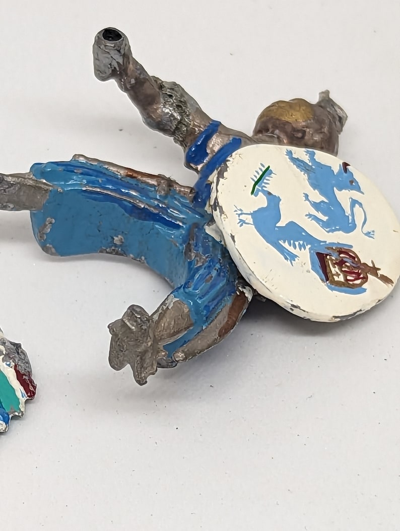 Medieval Jousting Knight on Horse | Barclay Grey Iron Spraitbach ...