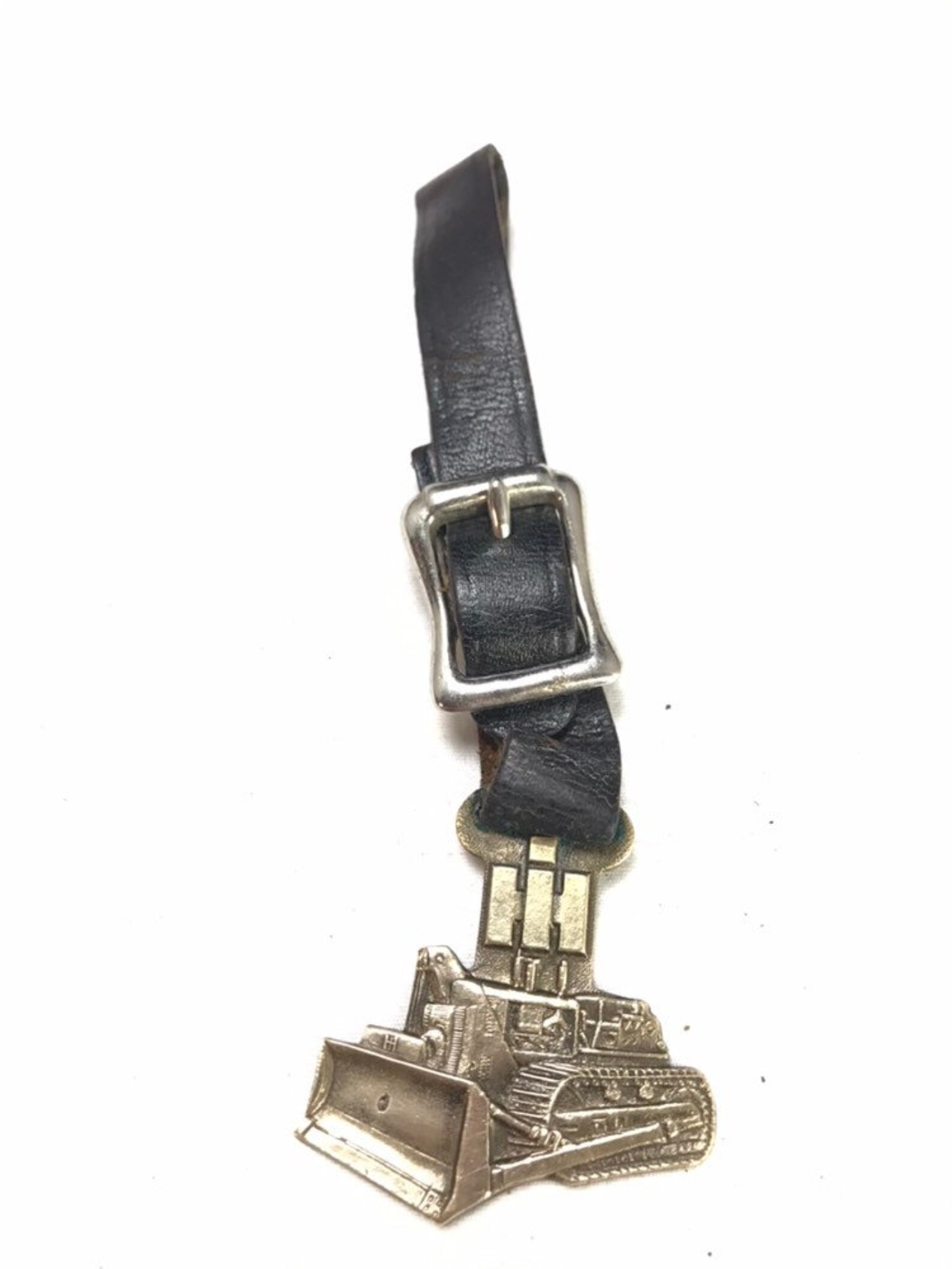 Vintage Mid Century I. H. International Harvester Bulldozer Brass Watch ...