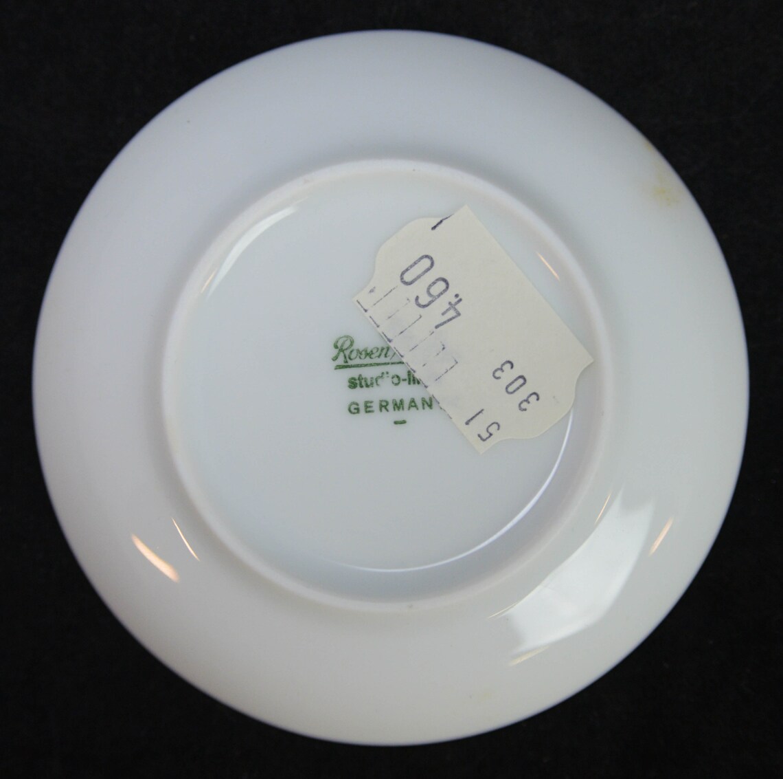 Set of 4 Porcelain Mid Century Butter Pats Marked Raymond | Etsy