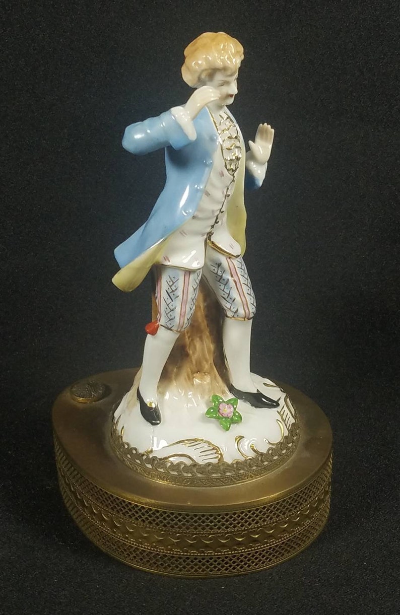 Antique 19th Century Paris France Samson Hand Painted Porcelain Man and ...