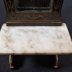 Antique German Boule Walterhausen Biedermeier Furniture Dollhouse Gold ...